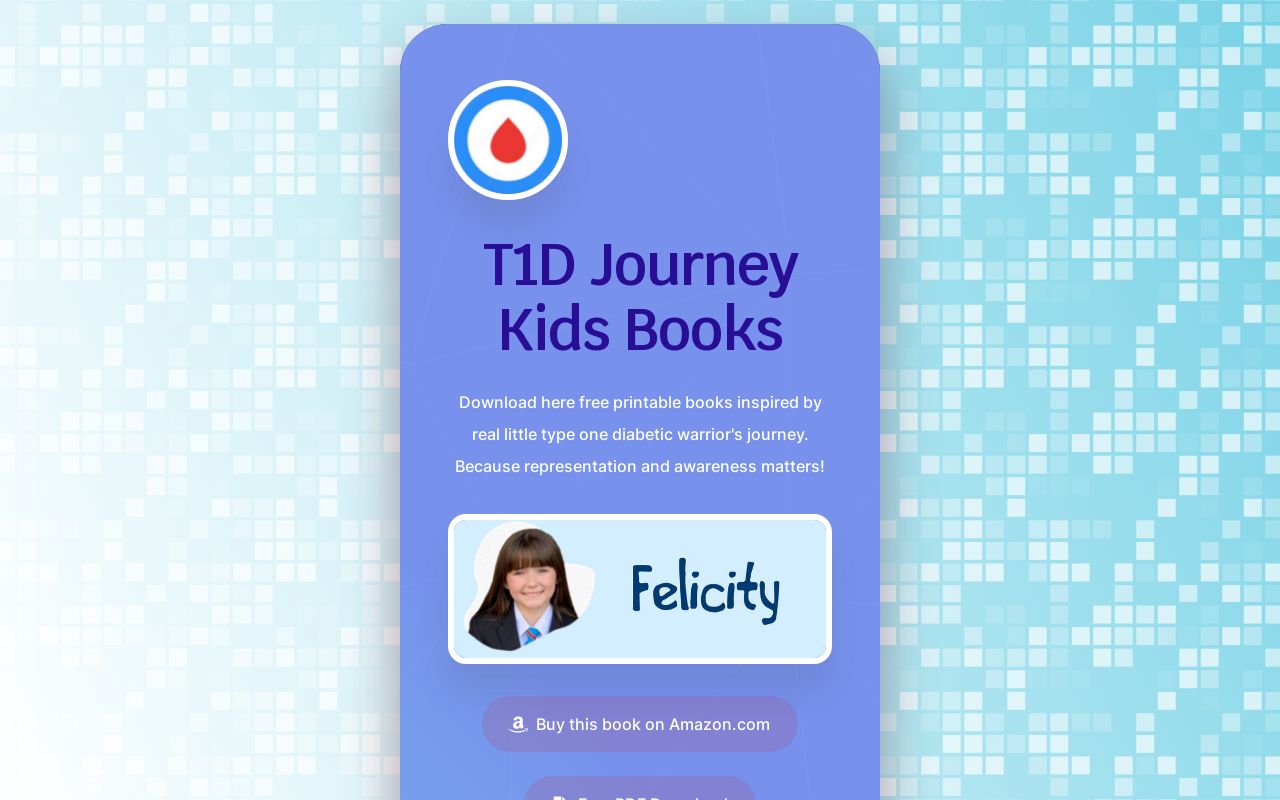 T1D Journey Kids Books